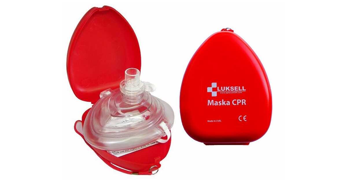 Maska do sztucznego oddychania CPR - POCKET MASK